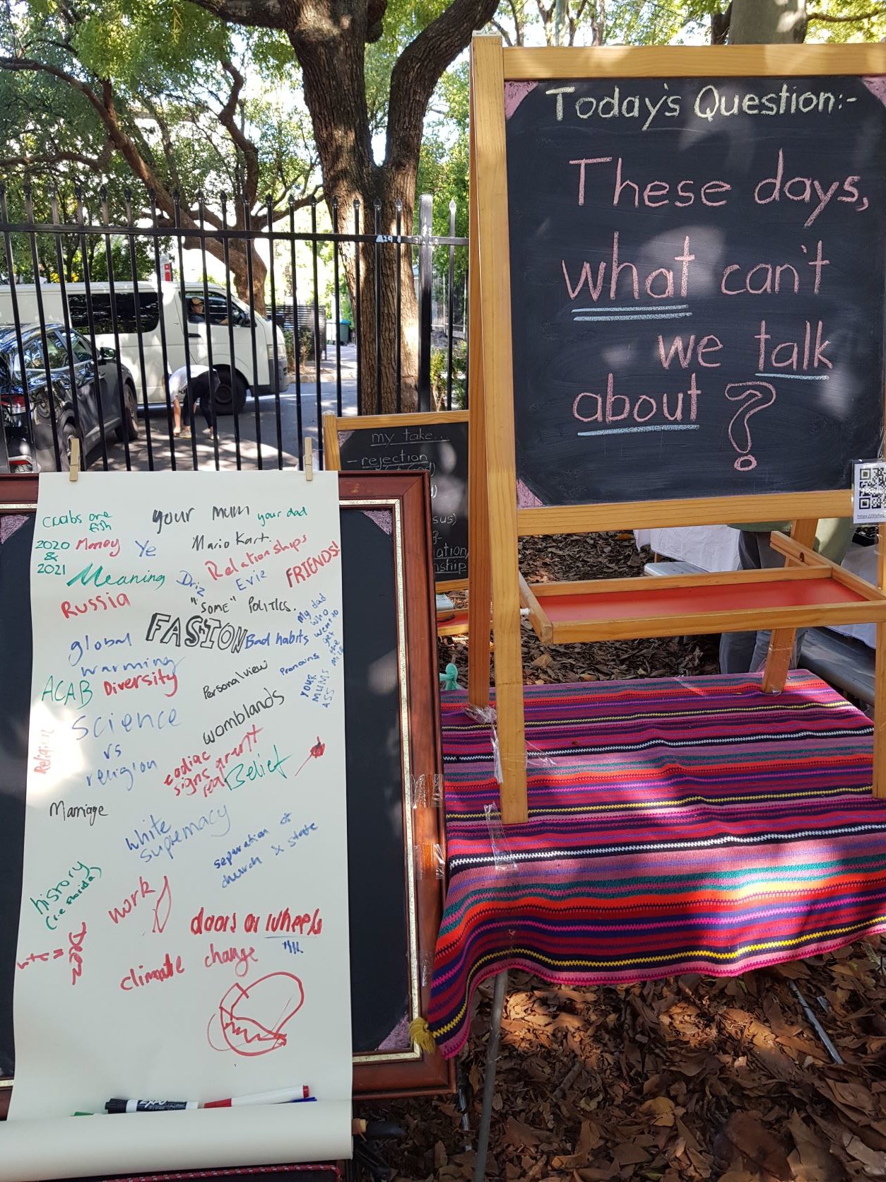 These days, what can't we talk about? - Life Hope